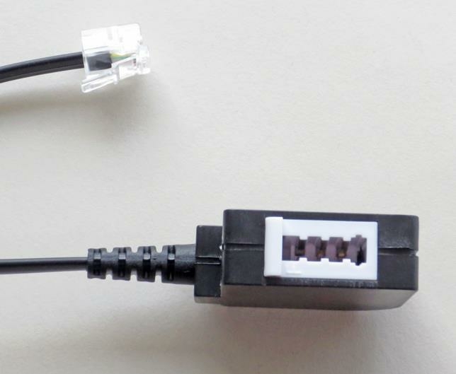 Telefon-Adapter TAE-F-Buchse - RJ11-Stecker - Seniorengeschenke, Gesc ...