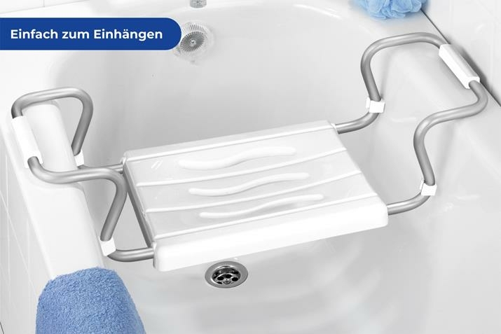 Badewannensitz zum Einhängen / Wannensitz bis 120 kg - Seniorengesche ...